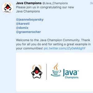 Jeanne is a Java Champion! | Down Home Country Coding With Scott ...